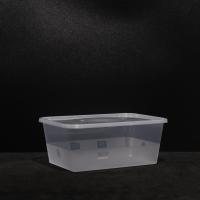China BPA Free Disposable PP Lunch Box 1000ml Leak Proof Stackable Food Container for sale