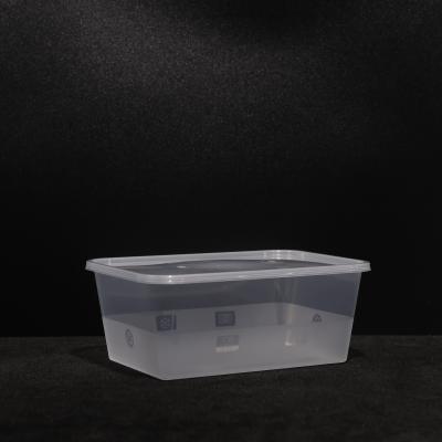 China BPA Free Disposable PP Lunch Box 1000ml Leak Proof Stackable Food Container for sale