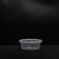 China 280ml Disposable PP Lunch Box with Lid BPA-Free Microwave Safe Food Storage Container for sale