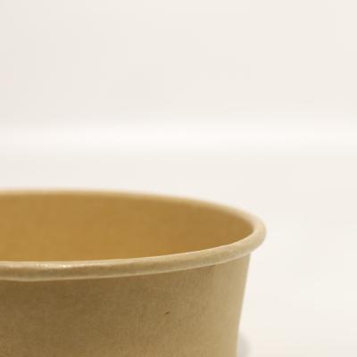 China 1000ml Recycled Paper Packaging Box with Lid - Custom Food Container in Cardboard, Kraft Paper Materials for sale