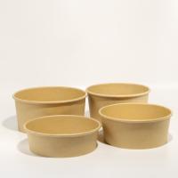 China 500ml & 1000ml Custom Round Paper Packaging Box with CMYK Pantone Printing - Recyclable Food & Gift Box for sale