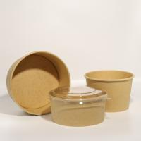 China Custom Round Paper Packaging Boxes 500ml/1000ml Capacity with CMYK Pantone Printing for Food & Gift Packaging for sale