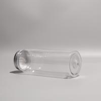 China 500ml Round PET Plastic Bottle with Aluminum Screw-On Lid - SGS FDA Certified Food Grade Packaging for sale