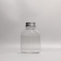 China Customized 350ml Round PET Plastic Bottle with Aluminum Cap BPA Free Food Grade for sale