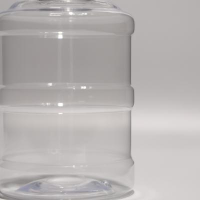 China Food Grade 500ml Plastic PET Bottle BPA Free Custom Logo Screw On Lid for sale