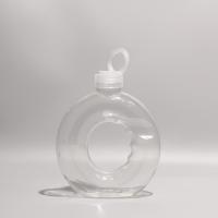 China Food Grade 500ml Screw On PET Beverage Bottles BPA Free Transparent Plastic for sale
