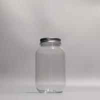 China Customized 500ml PET Plastic Bottle with Screw On Lid Food Grade Transparent for sale