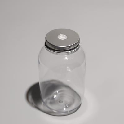 China 500ml Leak-Proof PET Plastic Bottles with Screw-On Lids - BPA-Free Food Grade Packaging for Boba Tea and Beverages for sale