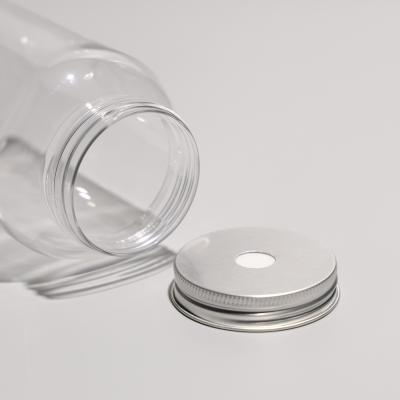 China Screw On Cap PET Plastic Bottle 250ml-1000ml with SGS/FDA Certification for Food Storage and Beverages for sale