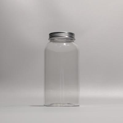 China 500ml Round PET Plastic Bottle with Aluminum/Plastic Cap - BPA-Free, Custom Branding, FDA & SGS Certified for sale