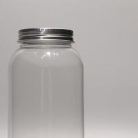 China 500ml Round Clear PET Plastic Bottle with Aluminum/Plastic Cap - BPA-Free Food Grade Beverage Container for sale