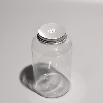 China 500ml BPA Free Plastic PET Bottle with Aluminum or Plastic Cap for Beverage Juice for sale