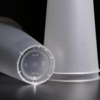 China Customized Logo Disposable PP Round  Plastic Cup With Lid For Cold Juice for sale