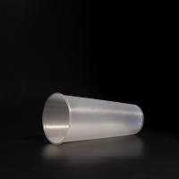 China 700ml Custom Clear Lid Disposable Plastic Cups For Cold Coffee for sale