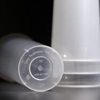 China 1000ml Clear/White PP Plastic Disposable Cups - FDA Certified Food Grade Beverage Containers with Custom Logo Options for sale