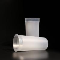 China Customizable 500ml/700ml Disposable PP Beverage Cups with Lids - FDA & SGS Certified BPA-Free Boba Tea Containers for sale