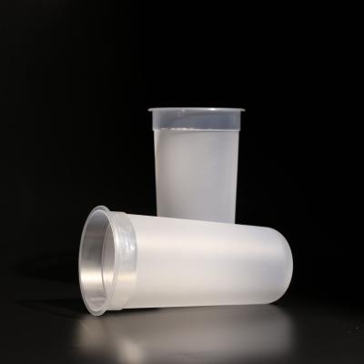 China Customizable 500ml/700ml Disposable PP Beverage Cups with Lids - FDA & SGS Certified BPA-Free Boba Tea Containers for sale