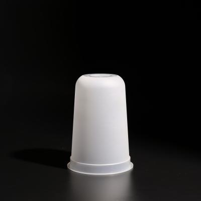 China Custom Logo U-Shape Disposable PP Drinking Cups 500ml/700ml with Flat & Dome Lids - FDA Certified Food Grade for sale