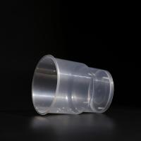 China Customizable Disposable Plastic PP Cup 400ml BPA Free with Lid for Boba Tea Coffee Juice for sale