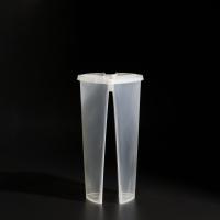 China Custom Logo BPA Free PP Plastic Clear Cups for Smoothies for sale