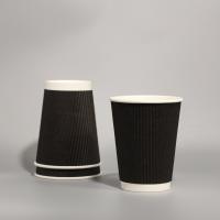 China Eco Friendly 12oz 16oz Single Wall Disposable Paper Cup with Snap On Lid for Coffee Shops for sale