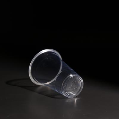 China 9 oz Plastic PET Cups for Cold Beverages - BPA-Free, Stackable, 1000pcs per Carton for sale