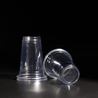 China BPA-Free PET Disposable Cold Drink Cups 10oz 89×52×88mm with ISO9001 FDA SGS Certification for sale