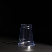 China BPA Free 12oz Disposable PET Cups Single Wall Clear Cold Beverage Cups 50 Pack for sale