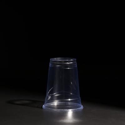 China BPA Free 12oz Disposable PET Cups Single Wall Clear Cold Beverage Cups 50 Pack for sale
