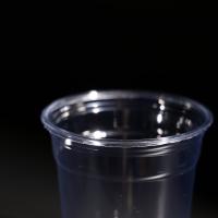 China PET 12oz Plastic Cup With Dome/Flat Lid For Cold Beverage,Cold Coffee for sale