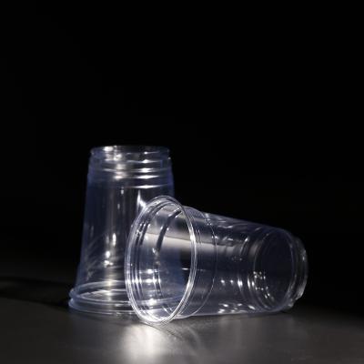 China 350ML BPA-Free PET Disposable Cups with Lids - 12oz Capacity for Bubble Tea - 1000pcs Packaging for sale