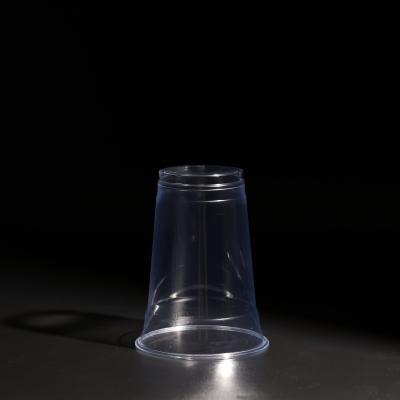 China PET Plastic Cups 14oz Eco Friendly Reusable BPA Free Customized For Juice for sale
