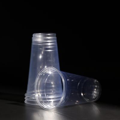 China Customized PET Plastic Cup with Logo for BOBA Tea for sale