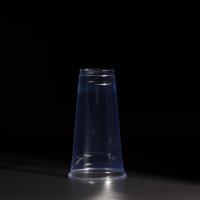 China 20oz BPA Free PET Disposable Cup Custom Logo Cold Beverage 1000pcs for sale