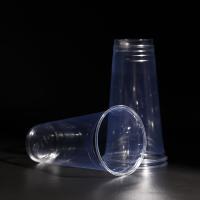 China Plastic PET Drink Cup Customized Logo Tumbler 20OZ Capacity for sale