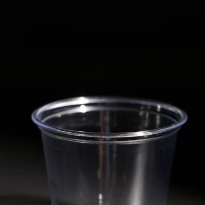 China 10oz Clear PET Disposable Drinking Cups - 9g Lightweight, BPA-Free, Food Grade Plastic Containers for sale