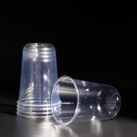 China BPA Free Disposable PET Cup 16oz 1000pcs Cold Drink Plastic Cup for sale