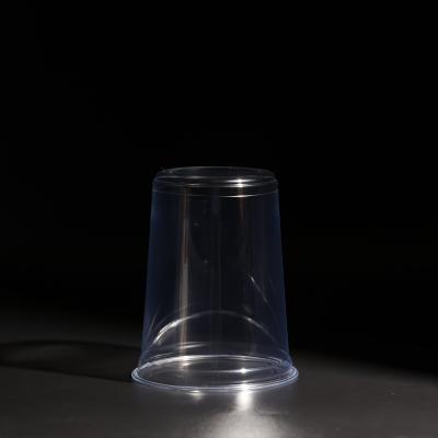 China Disposable Plastic PET Cup 32 OZ BPA Free Cold Drink Cups with Lids 500pcs for sale