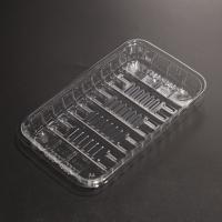 China Custom 7-Inch PET Food Tray for Fresh Vegetable Packaging - BPA-Free, Stackable, 6.5g Weight for sale