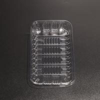 China 7 Inch PET Plastic Food Tray - 6.5g Weight, BPA-Free, FDA Certified Disposable Container for Fresh Fruit for sale
