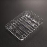 China 185x138x25mm PET Disposable Food Tray - Microwave Safe, 8.5g Weight, SGS/FDA/ISO9001 Certified for sale