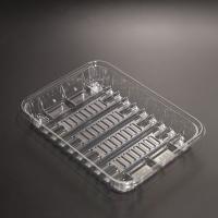 China Custom Color PET Food Tray 185x138x25mm | Microwave Safe Disposable Container with SGS/FDA Certification for sale