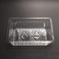 China Eco Friendly BPA Free Disposable PET Food Tray 210x155x50mm Food Packaging for sale