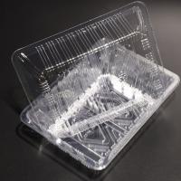 China BPA Free Disposable Plastic Food Tray 210x155x50mm Rectangular Meat Packaging Trays for sale