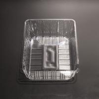China Disposable PET Plastic Food Tray 210x155x50mm for Vegetable Storage Takeaway for sale