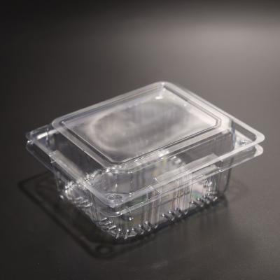 China 140×120×55mm PET Rectangular Food Storage Containers with Leak-Proof Lids, Freezer Safe, 13.6g Weight for sale