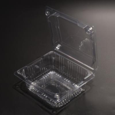 China 140×120×55mm PET Rectangular Food Storage Containers with Leak-Proof Lids - 13.6g Weight for sale