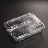 China FAD Certified Clear Plastic Food Container 170x135x50mm | 21g Disposable Storage Box with Leak-Proof Design for sale