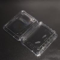 China Leak Proof Clear Plastic PET Food Container 170×135×50mm with Freezer Safe Design and SGS/FDA Certification for sale