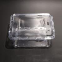 China 190×155×80mm PET Plastic Food Storage Containers - Freezer & Microwave Safe, Leak-Proof Design with SGS/FDA/ISO9001 Certification for sale